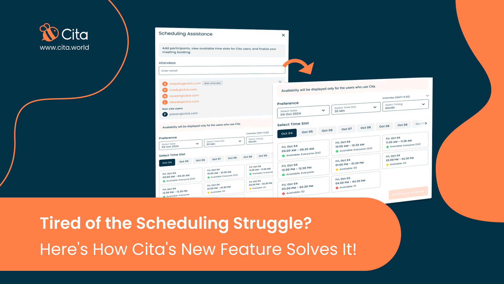 Tired of the Scheduling Struggle? Here's How Cita's New Feature Solves ...